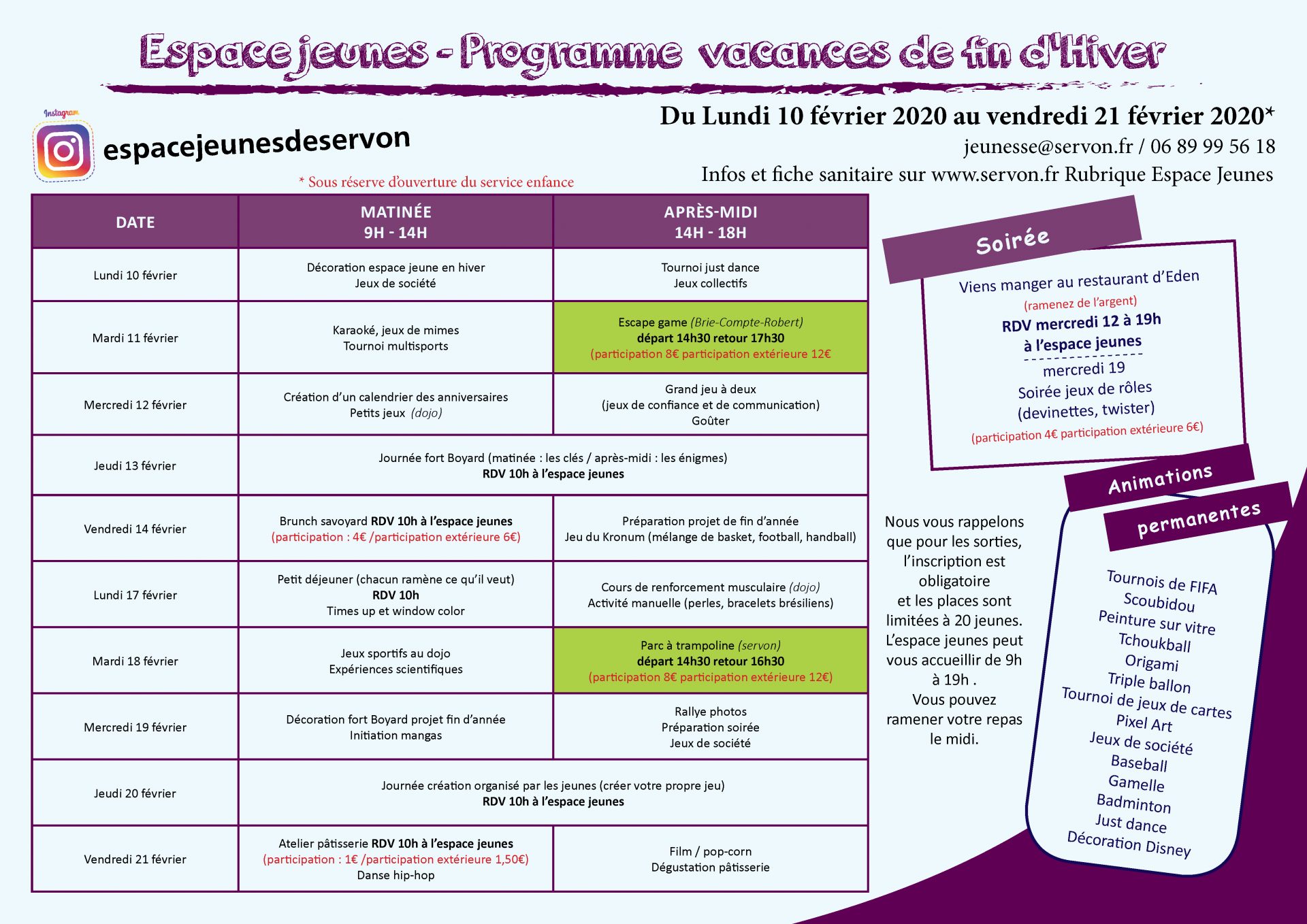 L’espace jeunes - Servon